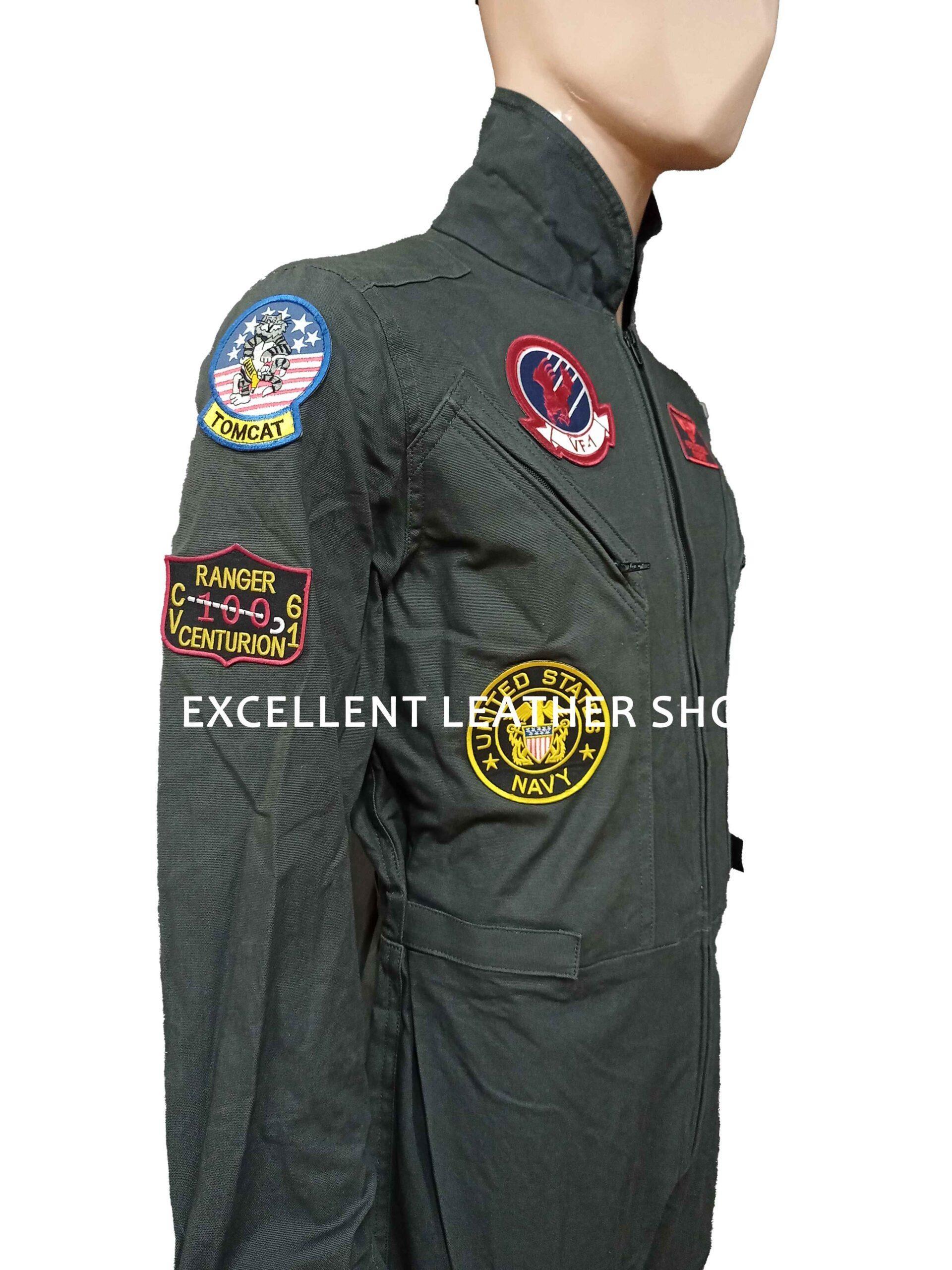 Top Gun Maverick Flight Suit | Excellent Leather Shop