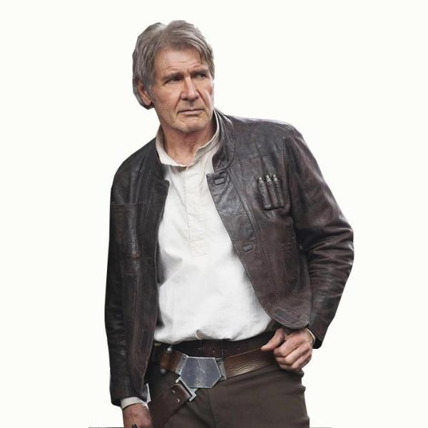 Han Solo Harrison Ford The Force Awakens Jacket - ELS